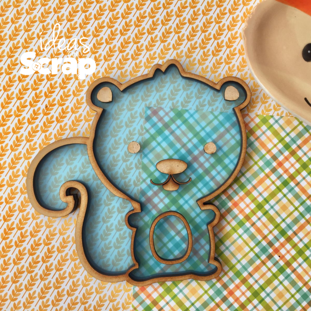 Shaker Ardilla Ideas Con Scrap