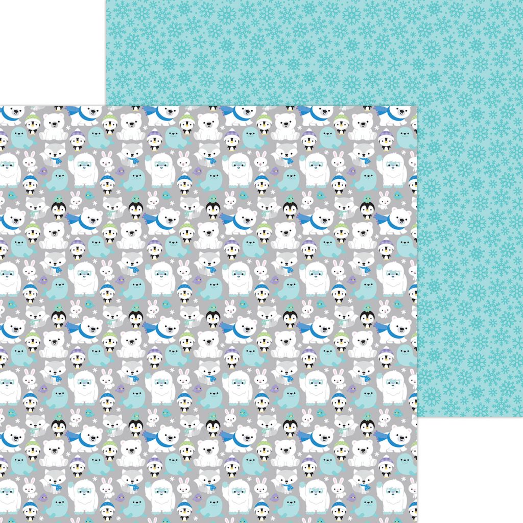 Papel 12×12 – Snow Much Fun – Snow Happy Together | IDEAS CON SCRAP